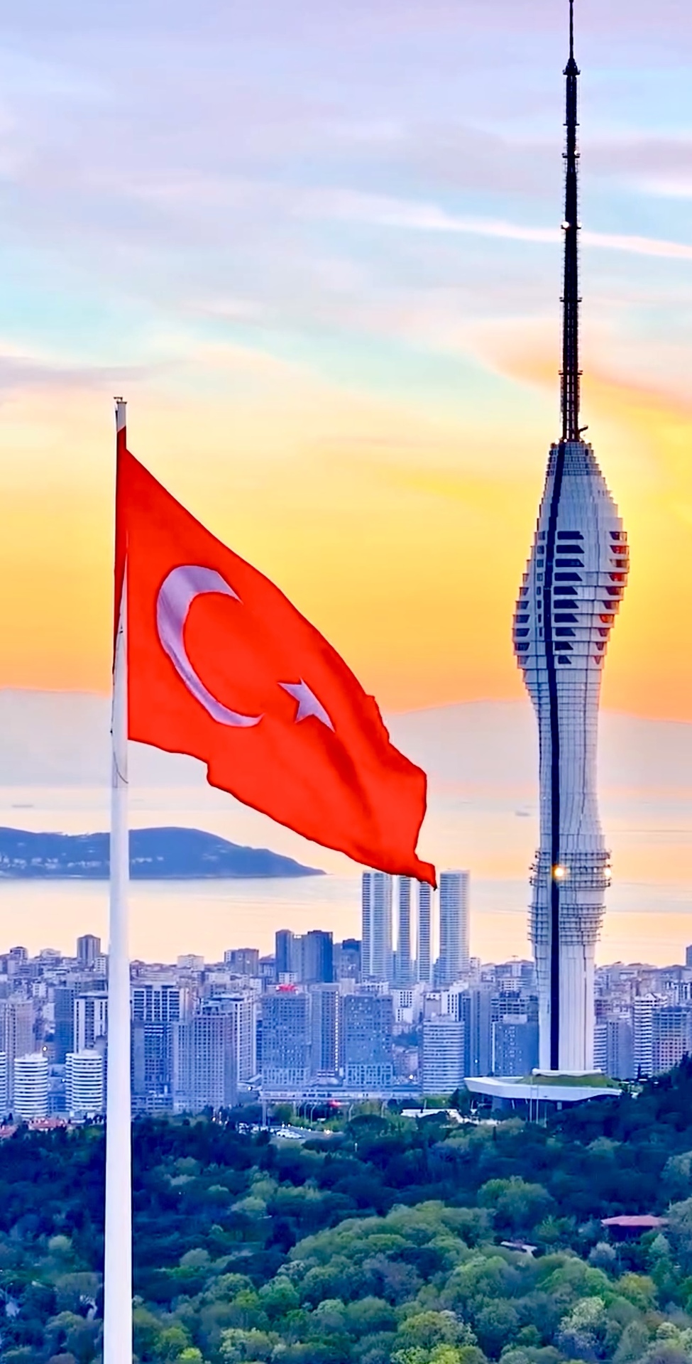 Camlica Tower Observation Deck Entry Ticket with Audio Guide