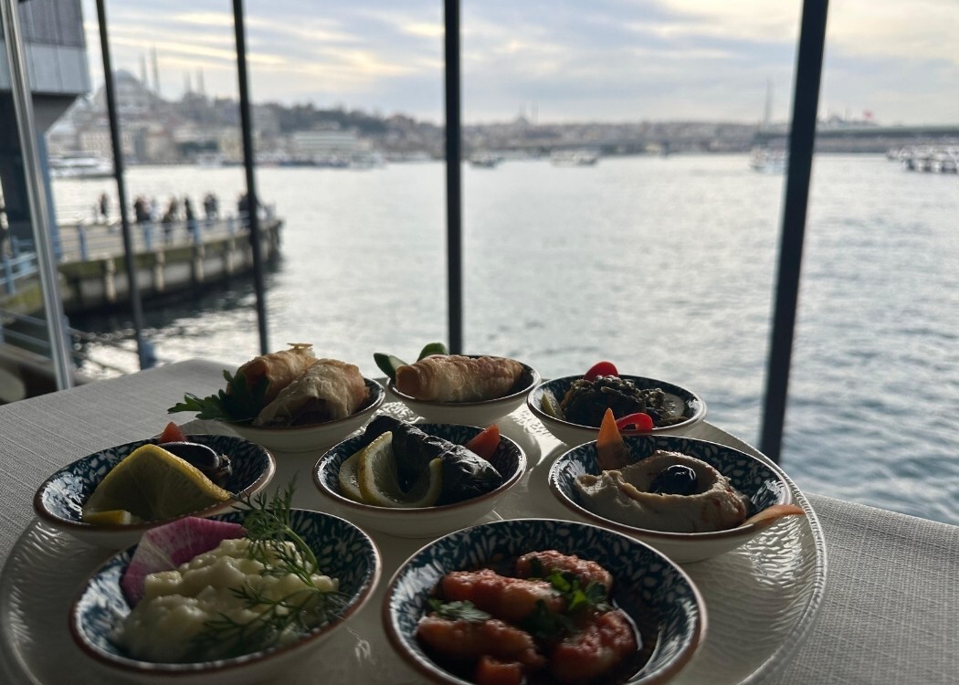 Authentic Turkish Cuisine Tasting Experience Under Galata Bridge